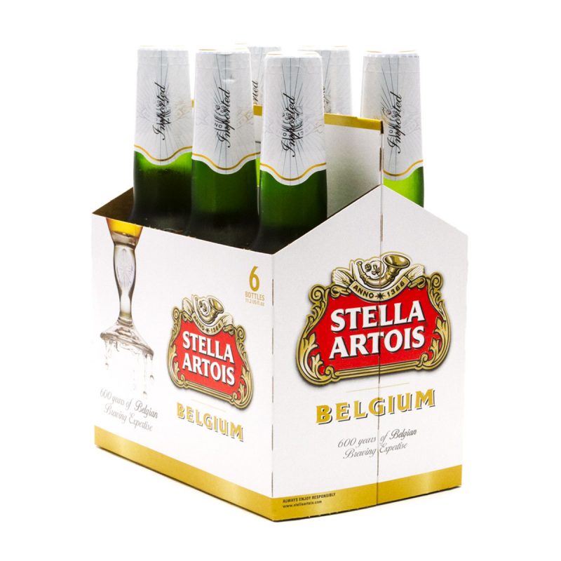 Stella Artois, 6 Pack 12 oz. Bottle Beer – Your local neighborhood ...
